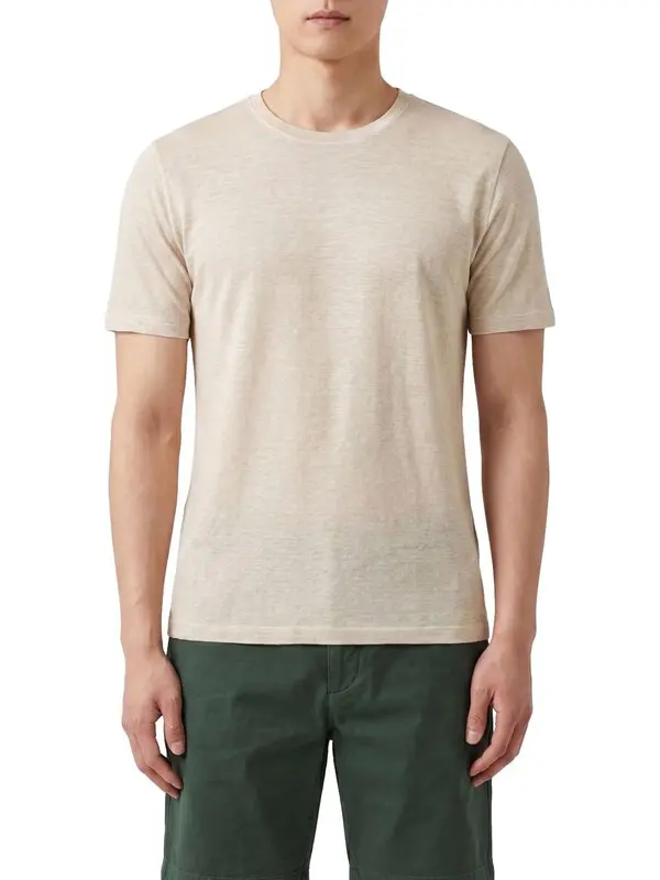 120% Lino T-shirt - Cream