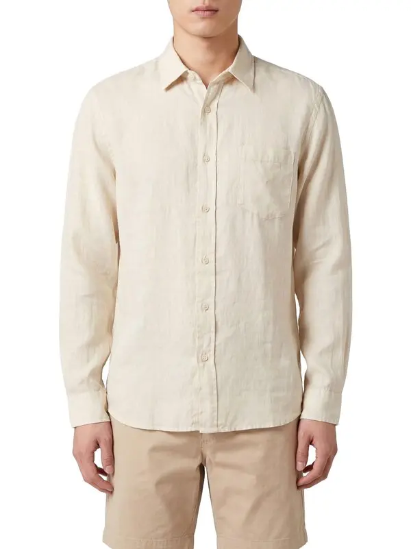 120% Lino T-shirt - Cream
