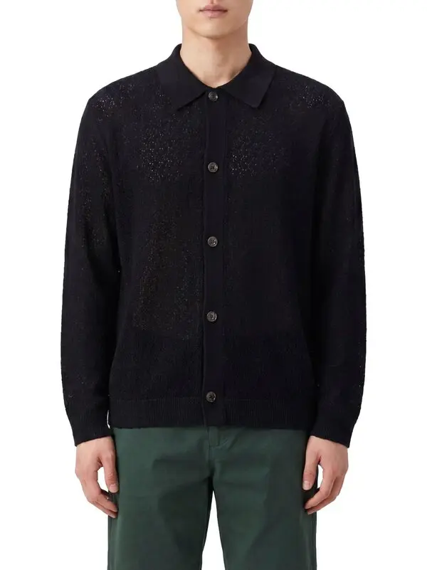 Commas Cardigan Sweater - Black