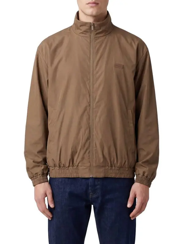 FERRAGAMO Zip Up Jacket - Brown