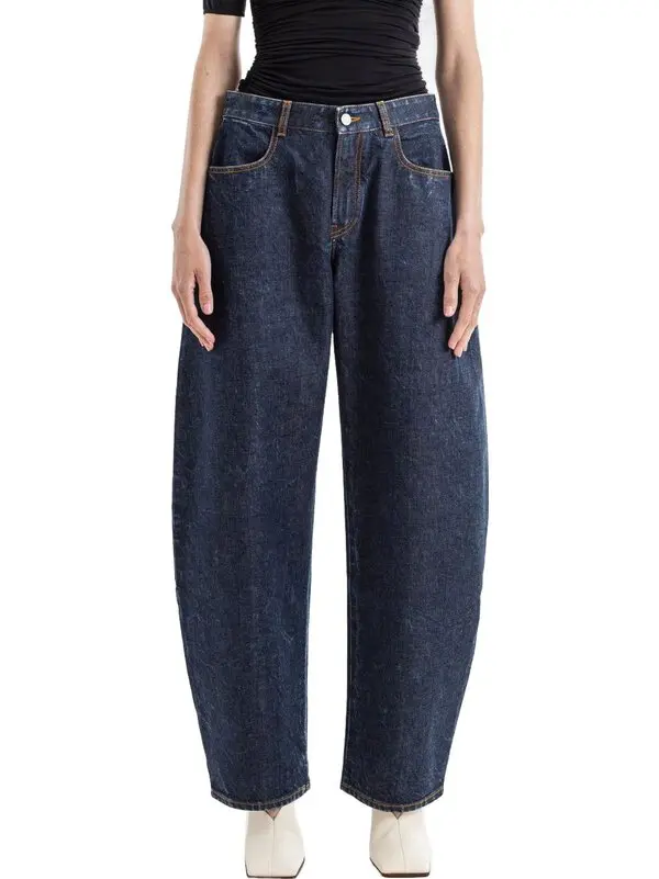 Alaïa Wide-leg Jeans - Blue