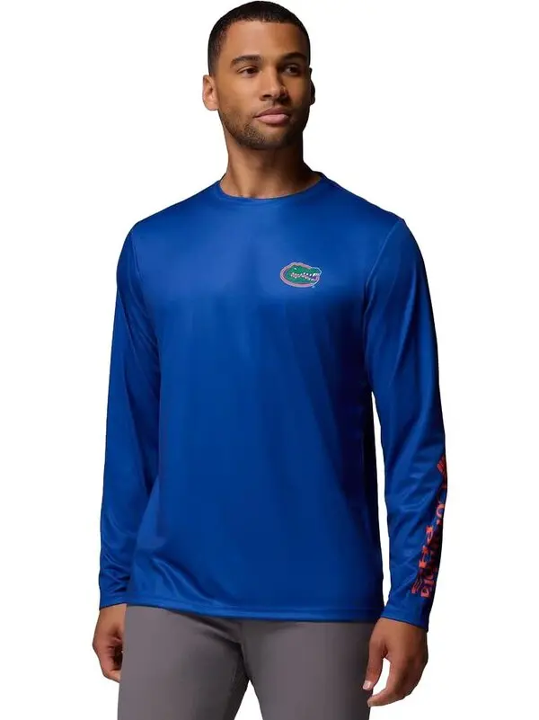 Columbia Florida Gators Phg Terminal Shot Long Sleeve T-shirt - Royal