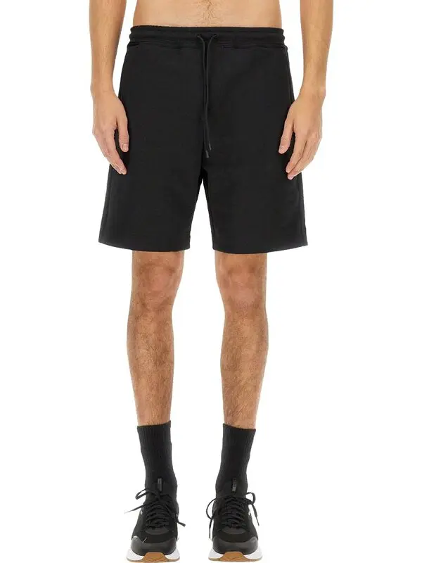 BOSS Sweatshirt Bermuda Shorts - Black