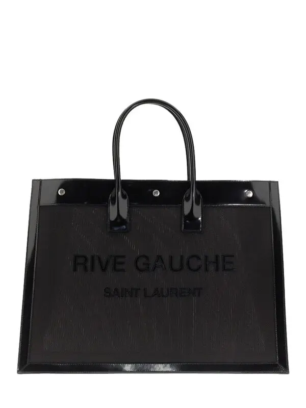 Saint Laurent Rive Gauche Tote Bag - Black