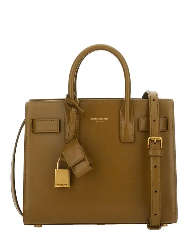Saint Laurent Sac De Jour Bag - Green