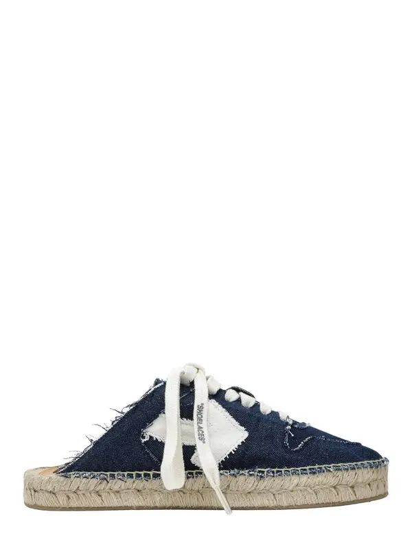 Off-White Arrow Espadrille Mules - Blue