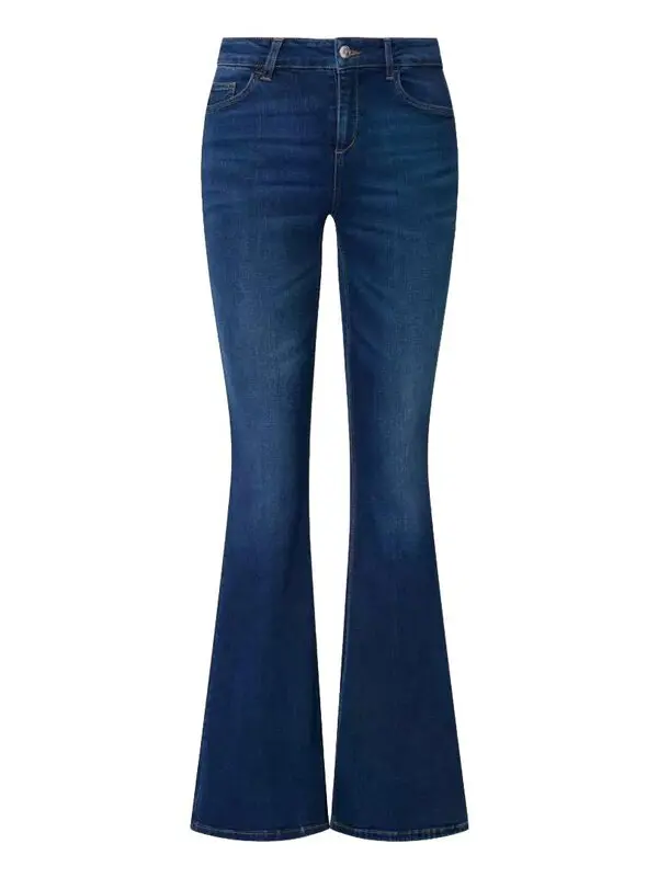 Liu Jo Bootcut Stonewash Stretch Jeans - Blue