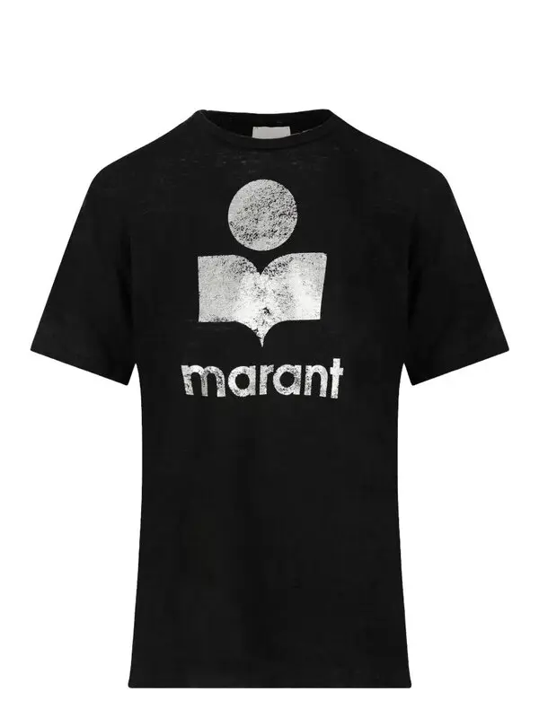 Isabel Marant Étoile Zewel Logo-print T-shirt - Black