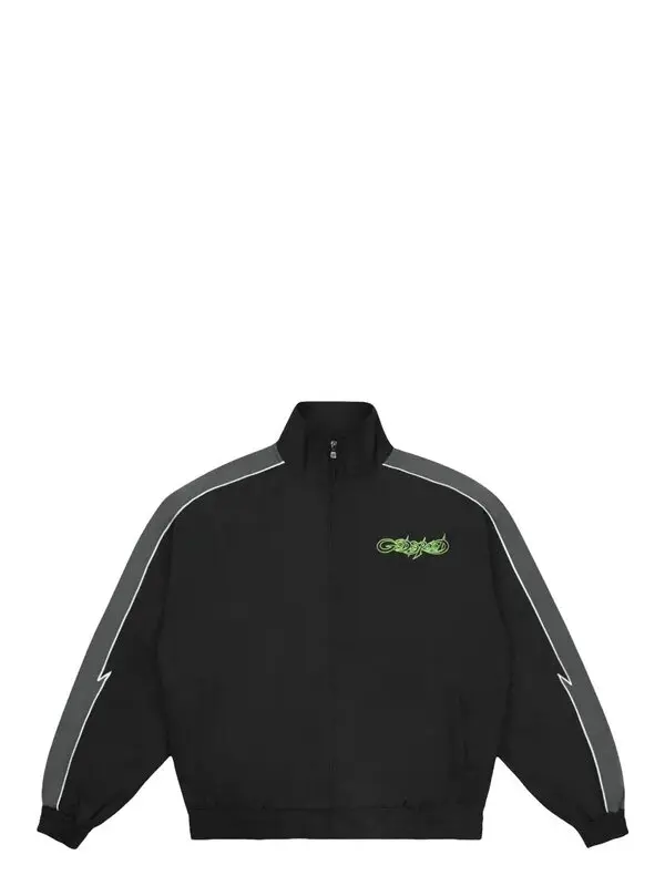 GODSPEED Gt Logo-print Zip-up Jacket - Black