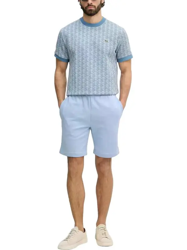Lacoste Logo-patch Track Shorts - Blue