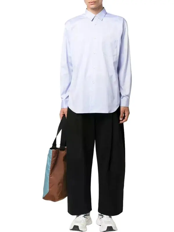 Comme Des Garçons Shape 2 Oxford Shirt - Blue