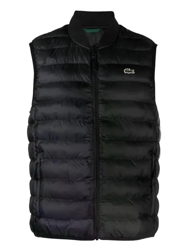 Lacoste Golf Essentials Padded Gilet - Black