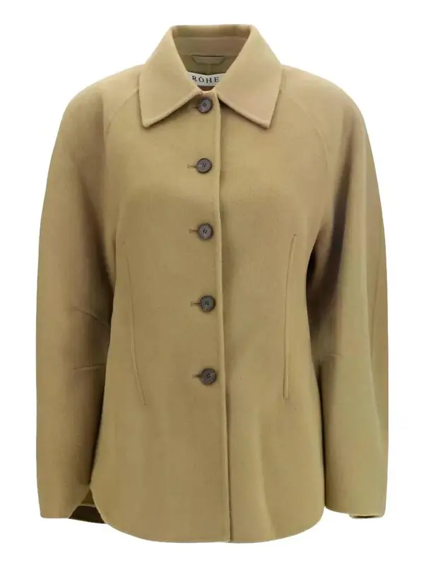 RÓHE Double-faced Sculptural Jacket - Neutrals