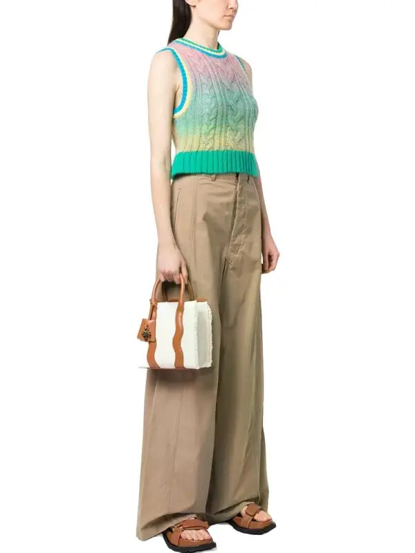 Palm Angels Palm Beach Tote Bag - Neutrals