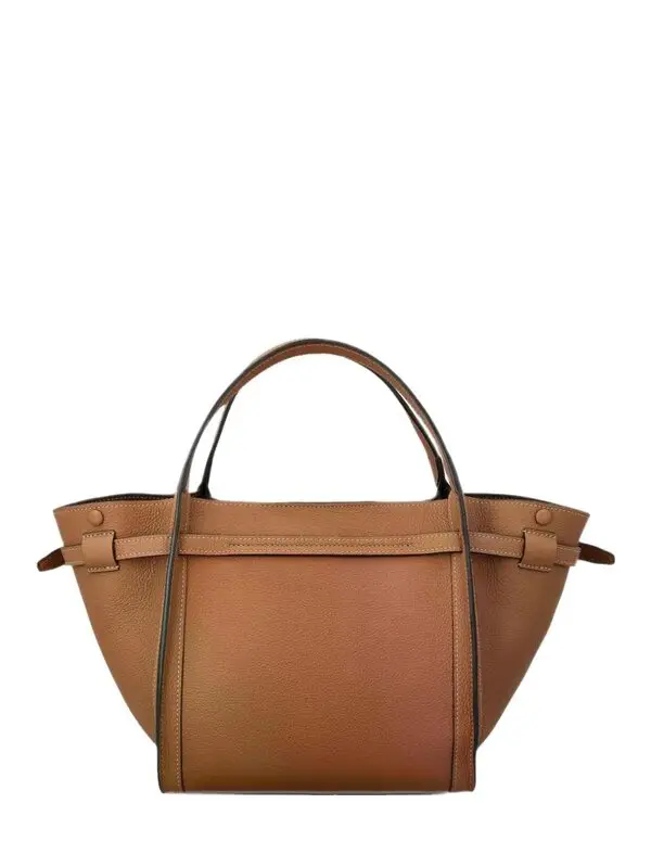 TOD'S Timeless Leather Shoulder Bag - Neutrals
