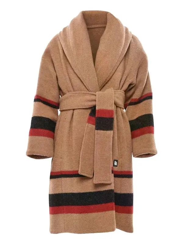 Bacon Dada Quilted Coat - Neutrals