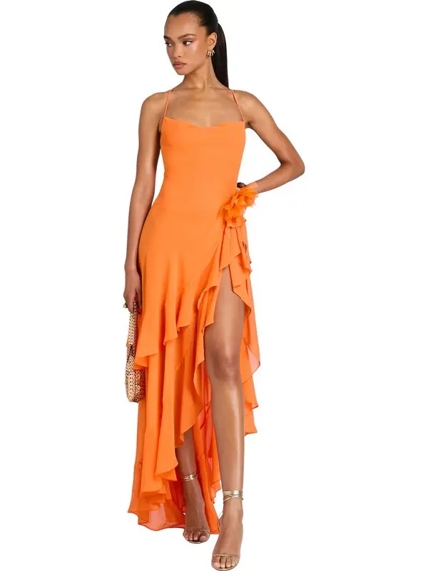 Retrofete Samara Silk Chiffon Dress - Arianzo