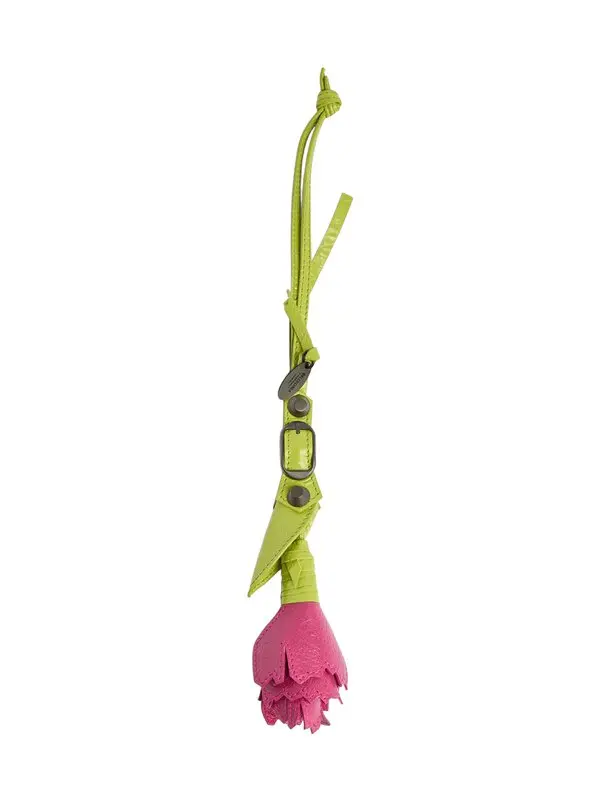Balenciaga Le City Carnation Bag Charm - Green
