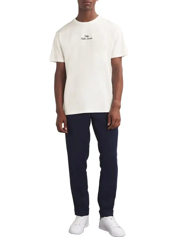 Polo Ralph Lauren Cotton Cursive Logo T-shirt - White