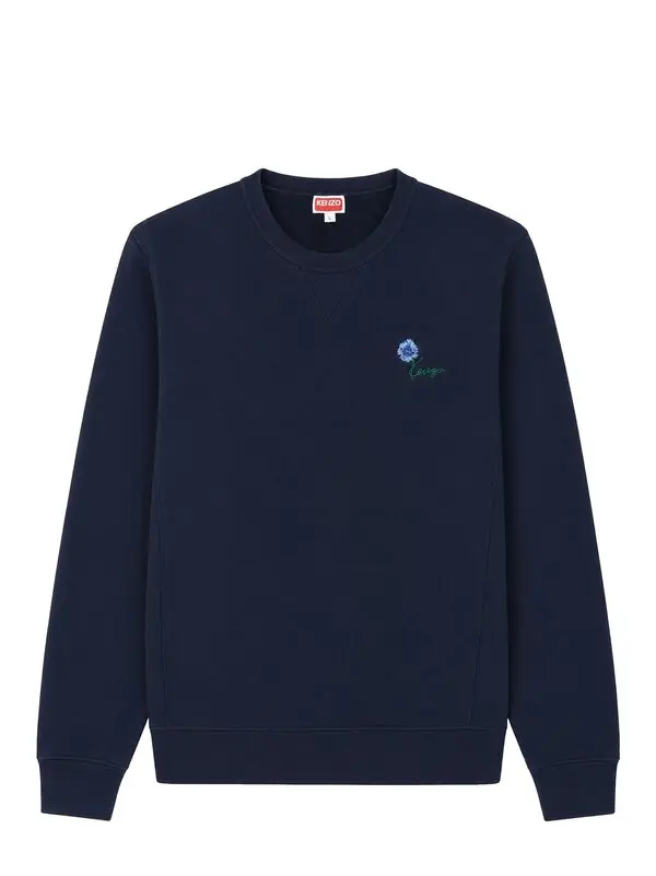 Kenzo Tulip" Sweatshirt - Blue