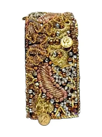 SIMITRI Heirloom Beaded Clutch - Black