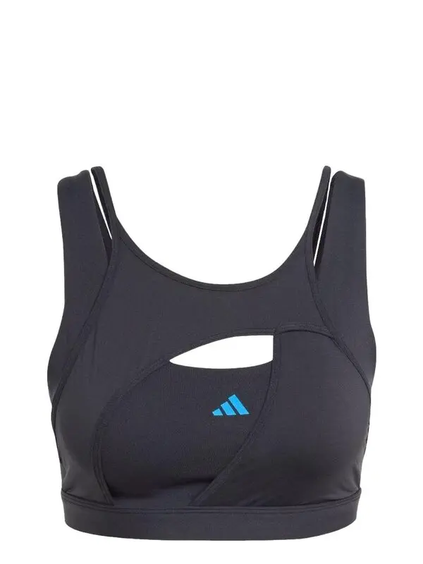 Adidas Powerimpact Luxe Medium-support Bra Asia Sizing - Black