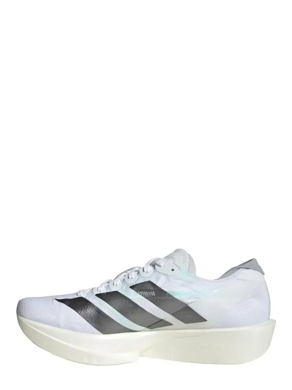 Adidas Adizero Takumi Sen 11 Running Sneakers - Cloud White/iron Metallic/pulse Mint