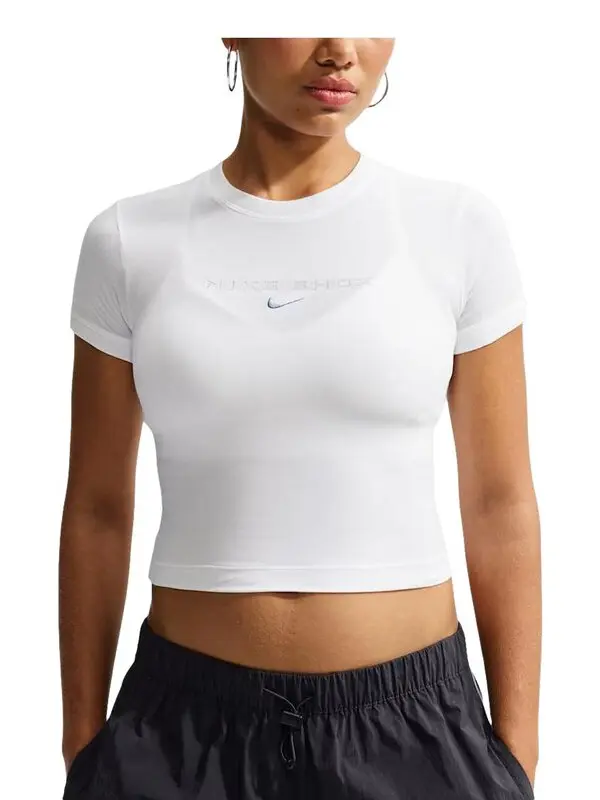 Nike Cropped T-shirt - White