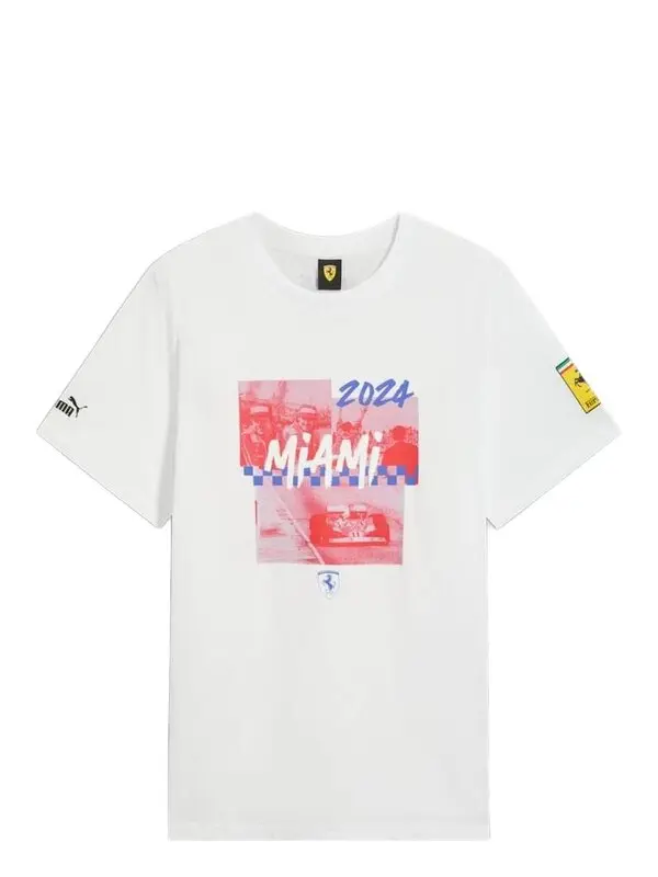 PUMA Scuderia Ferrari Miami T-shirt - White