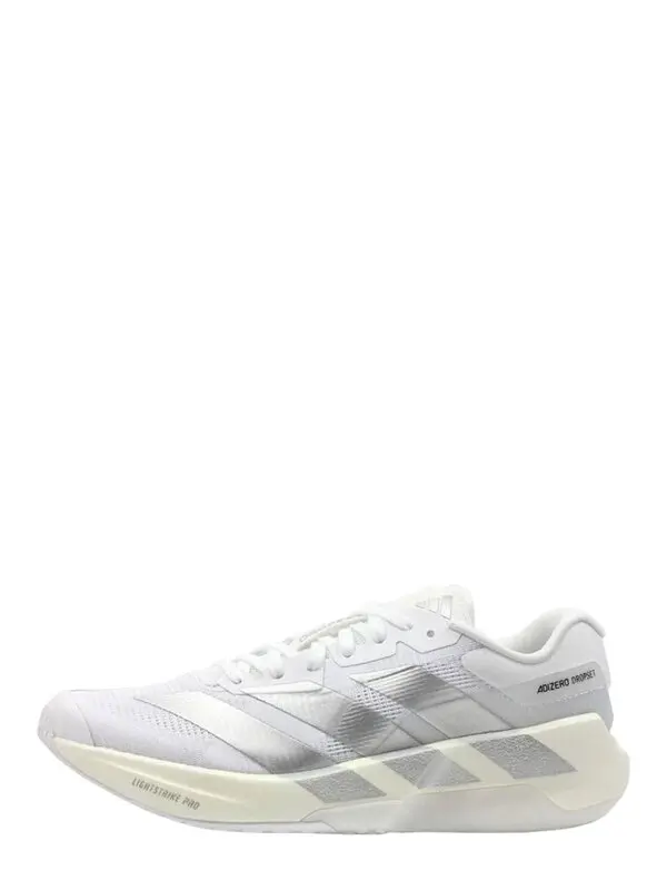 Adidas Adizero Dropset Pro Athletic Sneakers - Cloud White/silver Metallic/cloud White