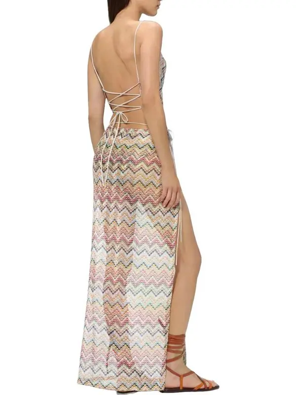 Missoni Printed Scarf-style Top - Neutrals