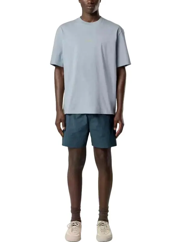 Stone Island Logo-print Crew-neck T-shirt - Blue