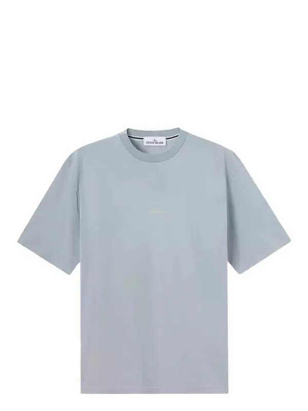 Stone Island 2100001 Organic-cotton Jersey T-shirt - Blue