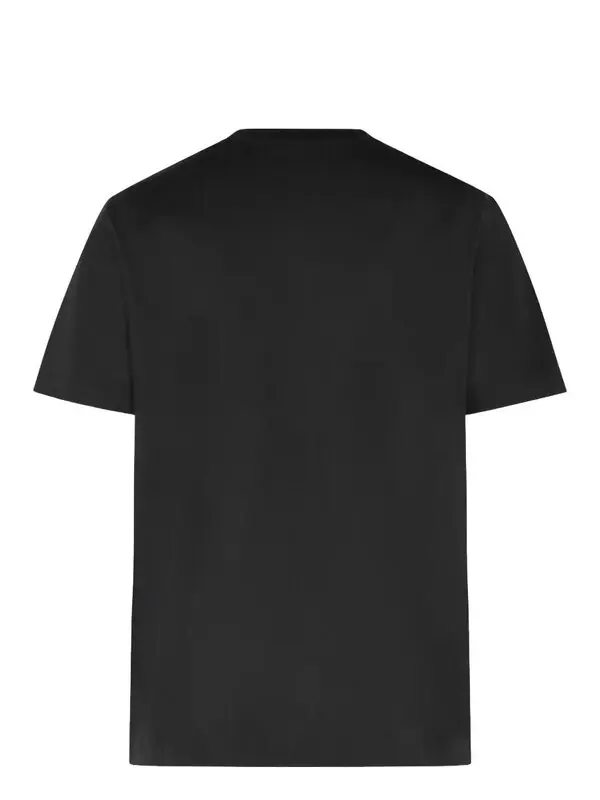 Moncler Logo-print Cotton T-shirt - Black