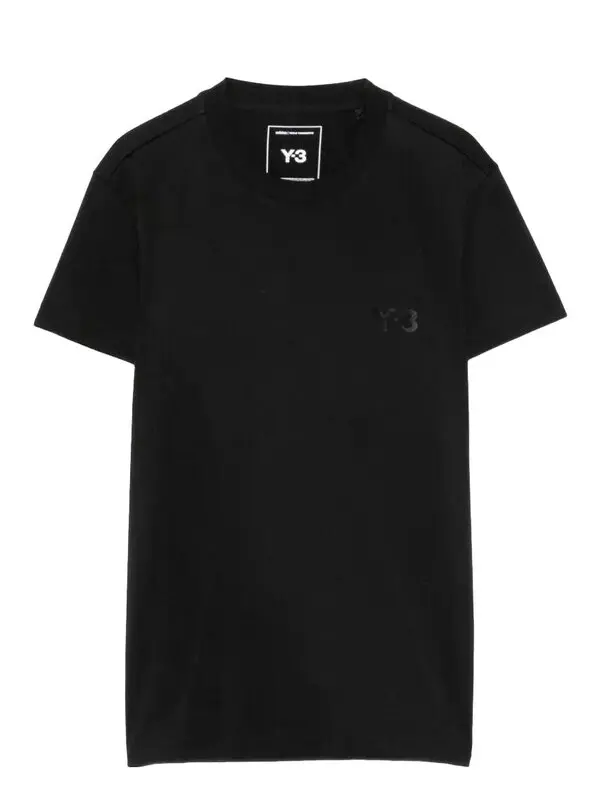 Y3 Short Sleeve Logo T-shirt - Black
