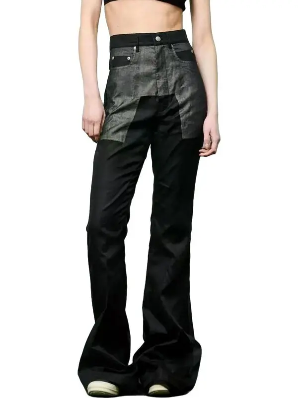 Rick Owens Bolan Bootcut Trousers - Black