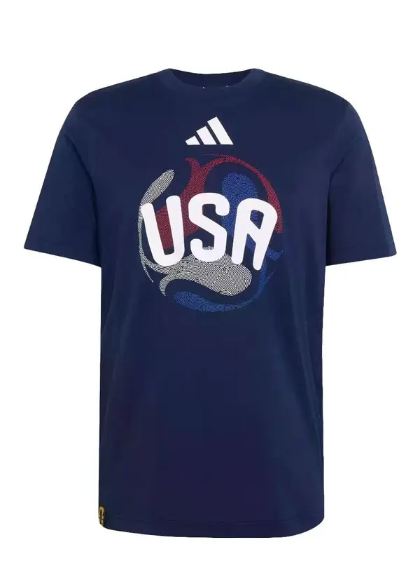 Adidas Fifa World Cup 26™ Usa Short-sleeves T-shirt - Blue