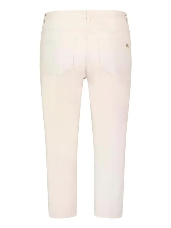 BETTY BARCLAY Cropped Trousers With Classic Five Pockets - Neutrals