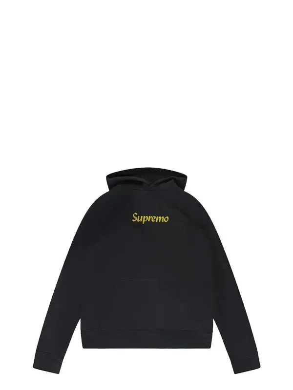 Rhude Supremo Hoodie - Black