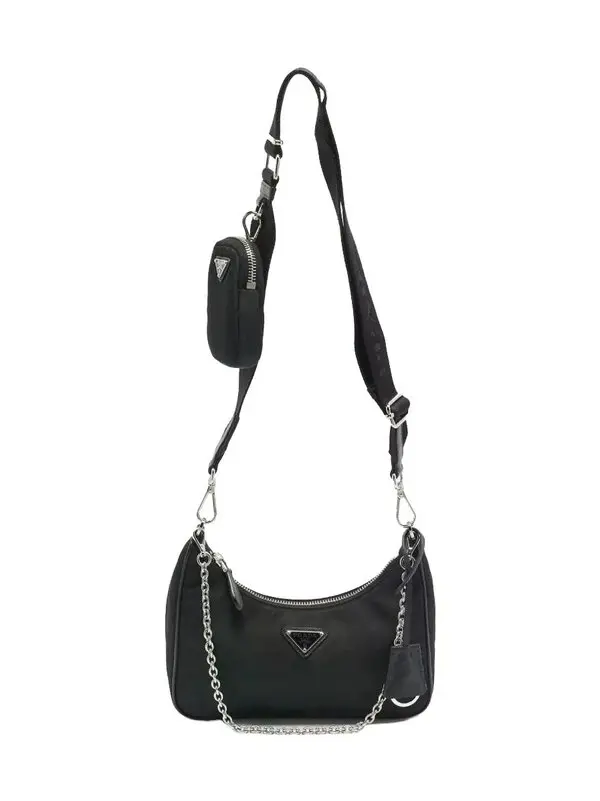 Prada Re-edition 2005 Cross Body Bag - Black