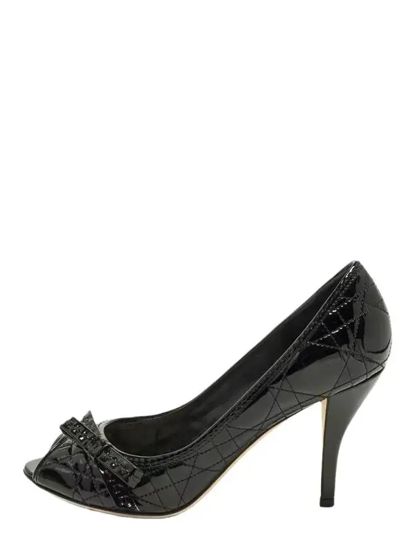 Dior Miss Open-toe Pumps - Black