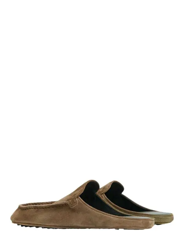 MANSUR GAVRIEL Suede Mules - Brown
