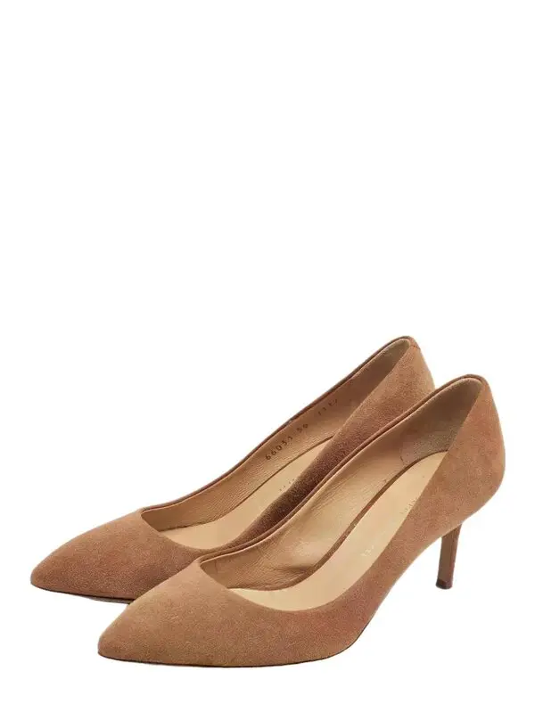 GIANVITO ROSSI Pointed Toe Pumps - Neutrals