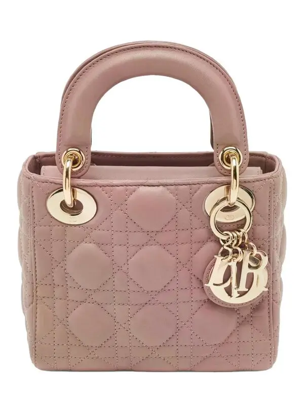 Dior Lady Tote Bag - Pink