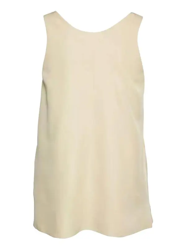 Chloé Sleeveless Embellished Top - Neutrals