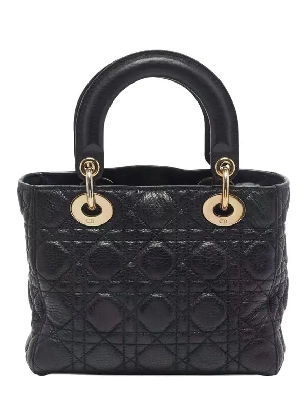 Dior Lady Tote Bag - Black