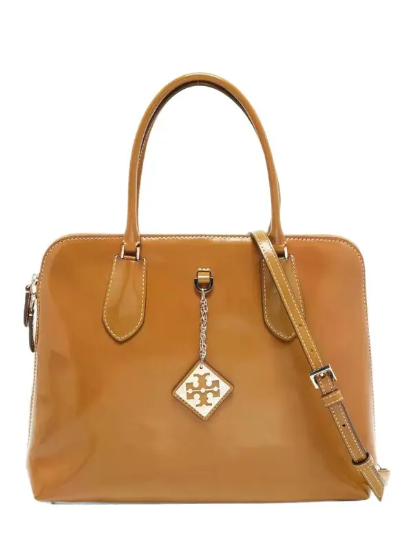 Tory Burch Polish Swing Tote Bag - Brown