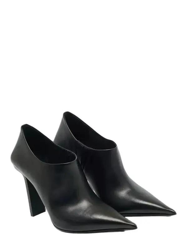Versace Pointed-toe Stiletto Ankle Boots - Black