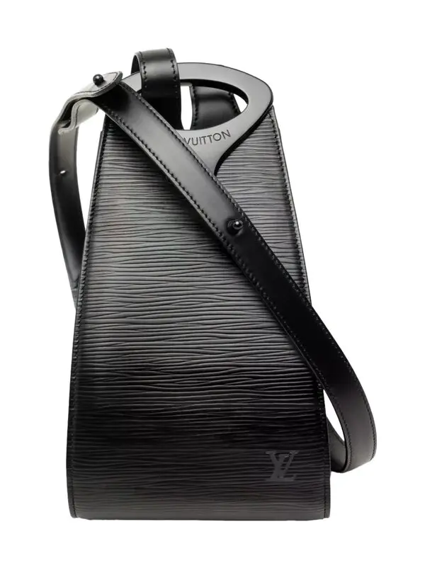 LOUIS VUITTON 1999 Epi Minuit Crossbody Bag - Black