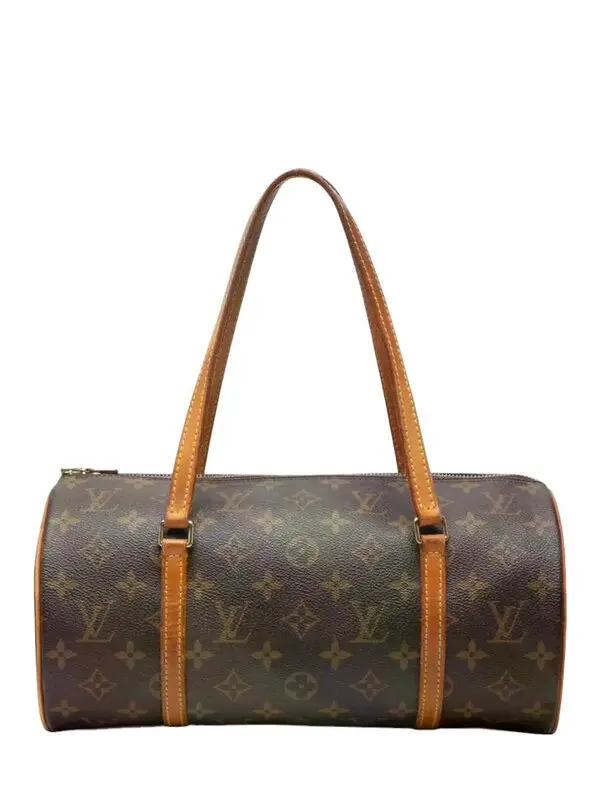 LOUIS VUITTON Monogram Papillon 30 Handbag - Brown